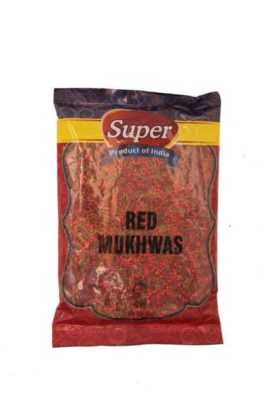 SUPER RED MUKHWAS 200G (Mouth Freshner) - Subhlaxmi Grocers